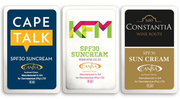 Brandable Sunscreen and Insect repellent sachets | Dermatanical